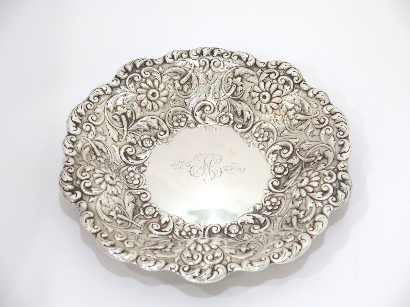 Antique Silver Plates – Repousse.com