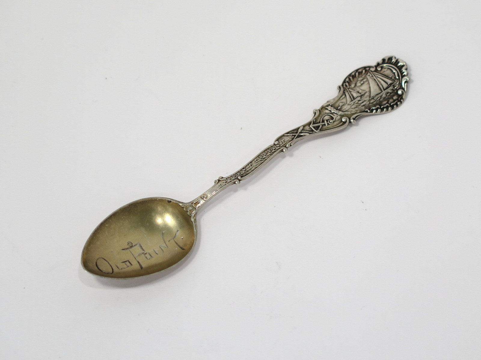 Antique Silver Souvenir Spoons – Repousse.com